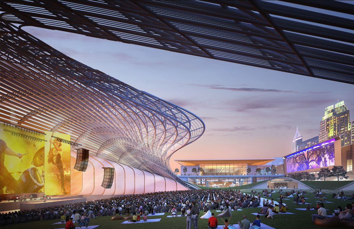 Raleigh Convention Center Expansion, Flannels and Frost, Private Igloos