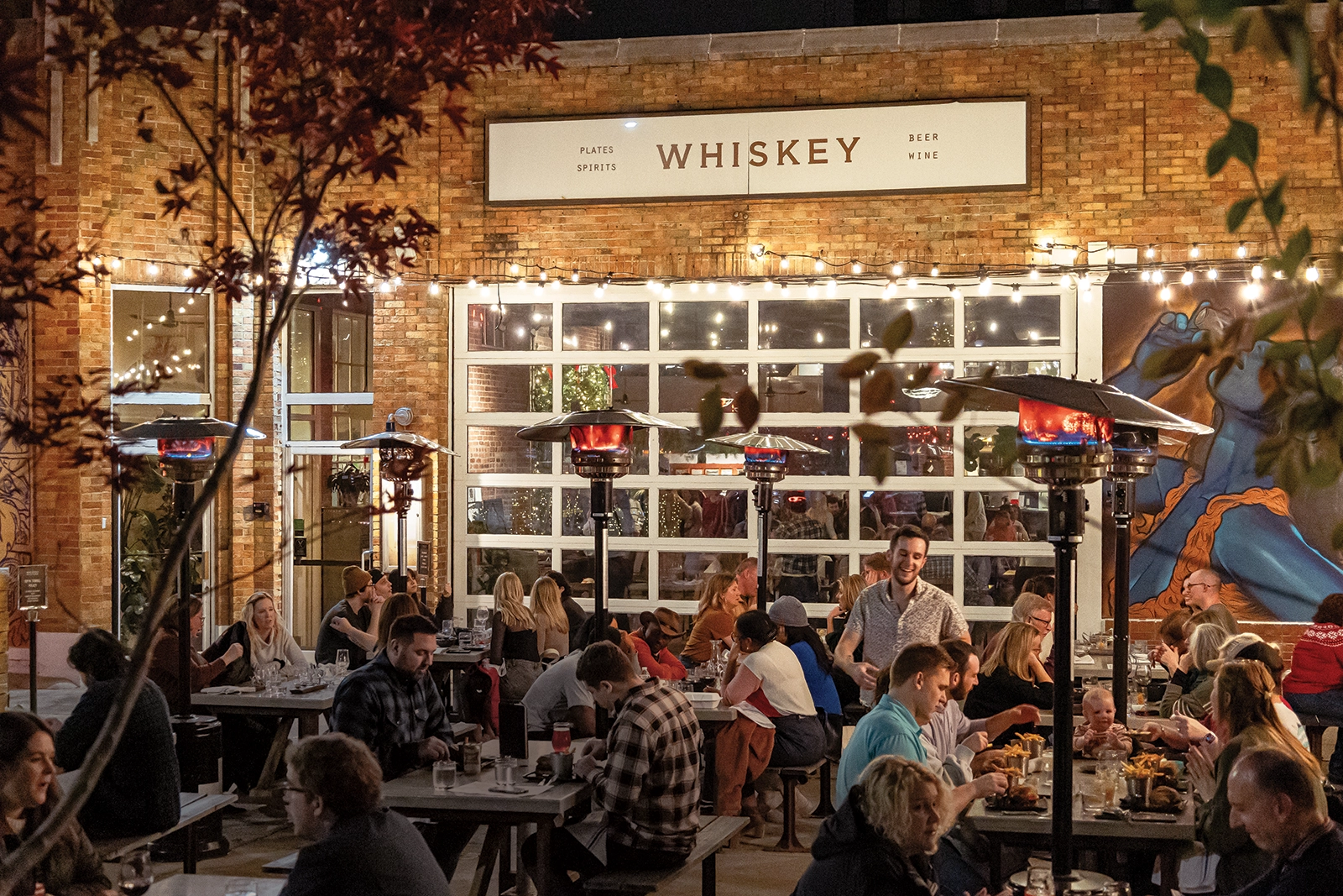 Where international whiskeys add a twist to Southern cuisine
